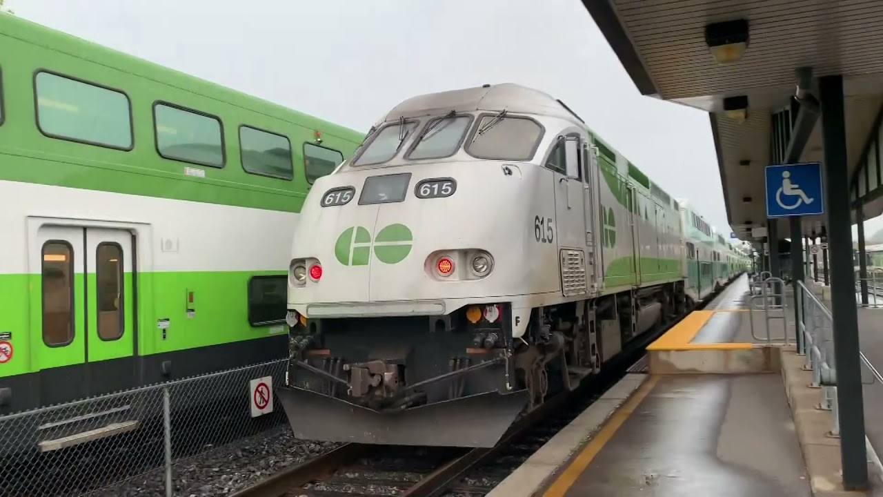 GO Transit at Aldershot (Burlington), Ontario and Scenes from the Trip ...