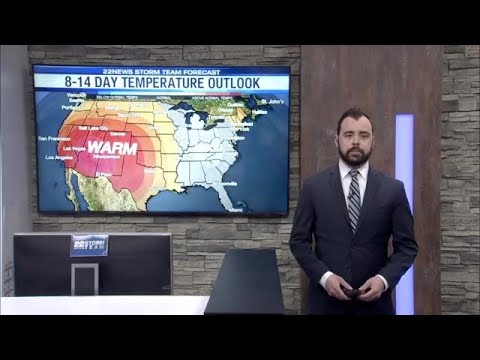 March temperature and precipitation outlook from NOAA - YouTube
