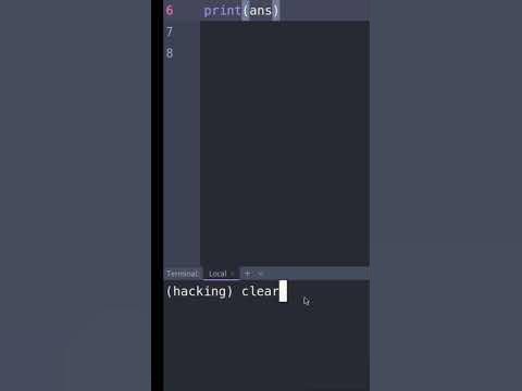 Python Integer Trick?? #shorts #python #coding #programming #tricks - YouTube