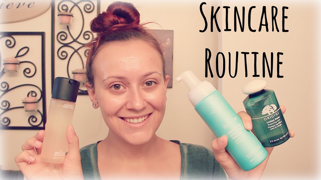 Summer Skincare Routine For Oily and Acne Prone Skin - YouTube