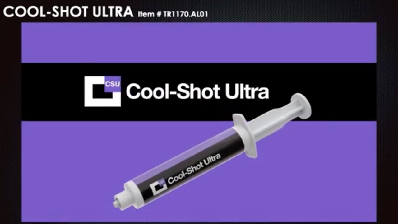 COOL-SHOT ULTRA TR1170.AL01 - How it works - YouTube