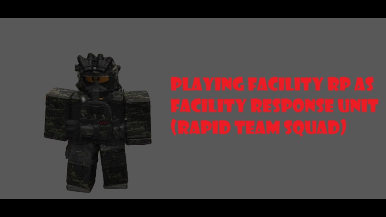 Playing Facility RP as FRU - YouTube