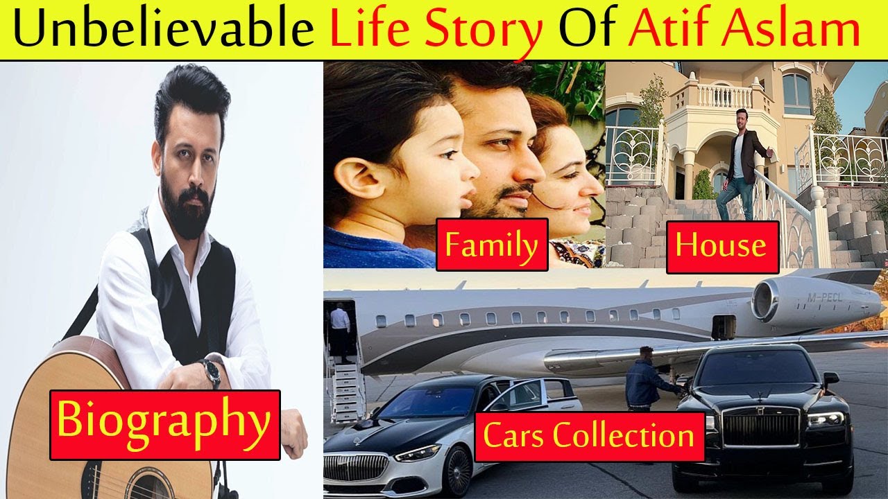 Atif Aslam Lifestyle 2023 | Biography | Life Story | Daughter | Family | Wife | Cars Collection ...