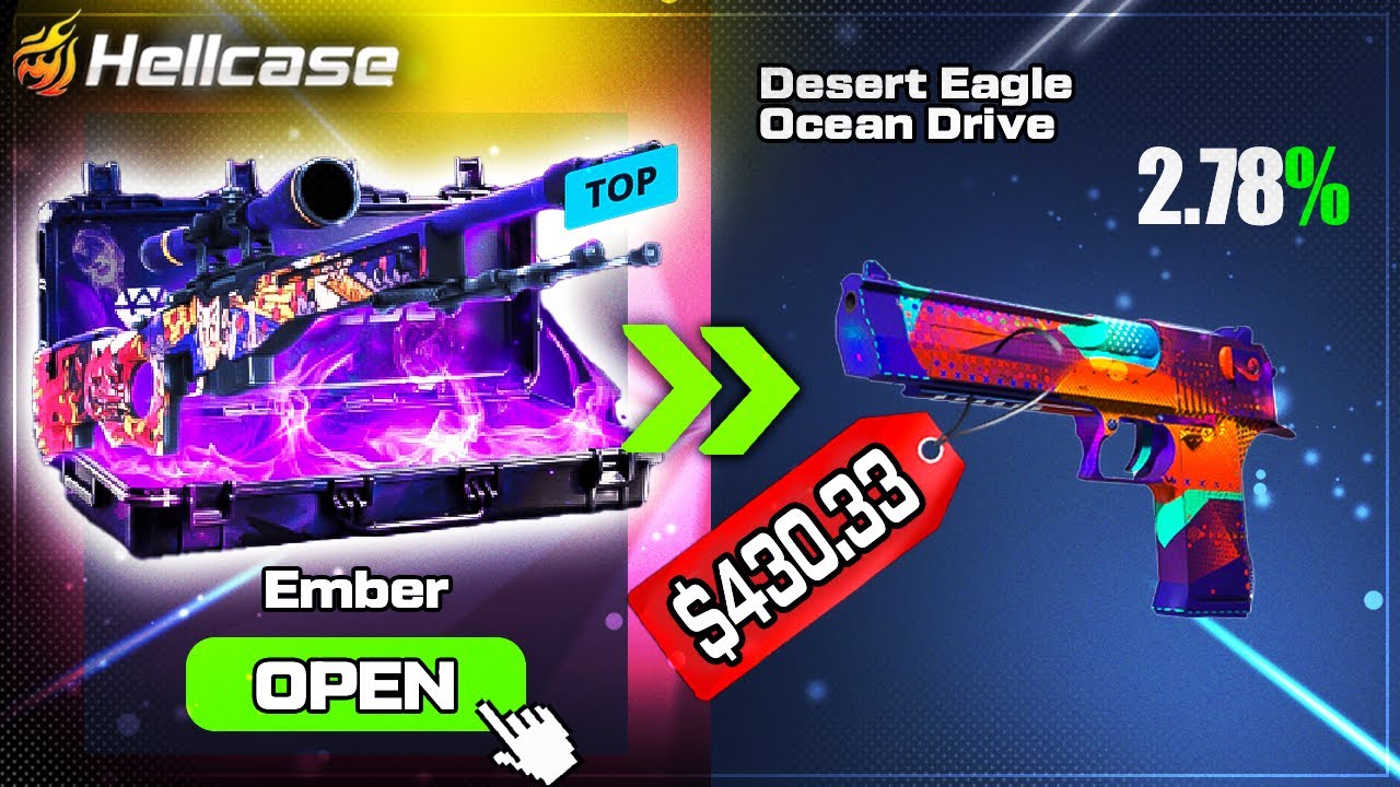 HELLCASE I WON CASE BATTLE AGAINST YOUTUBER! Hellcase Promo Code ...