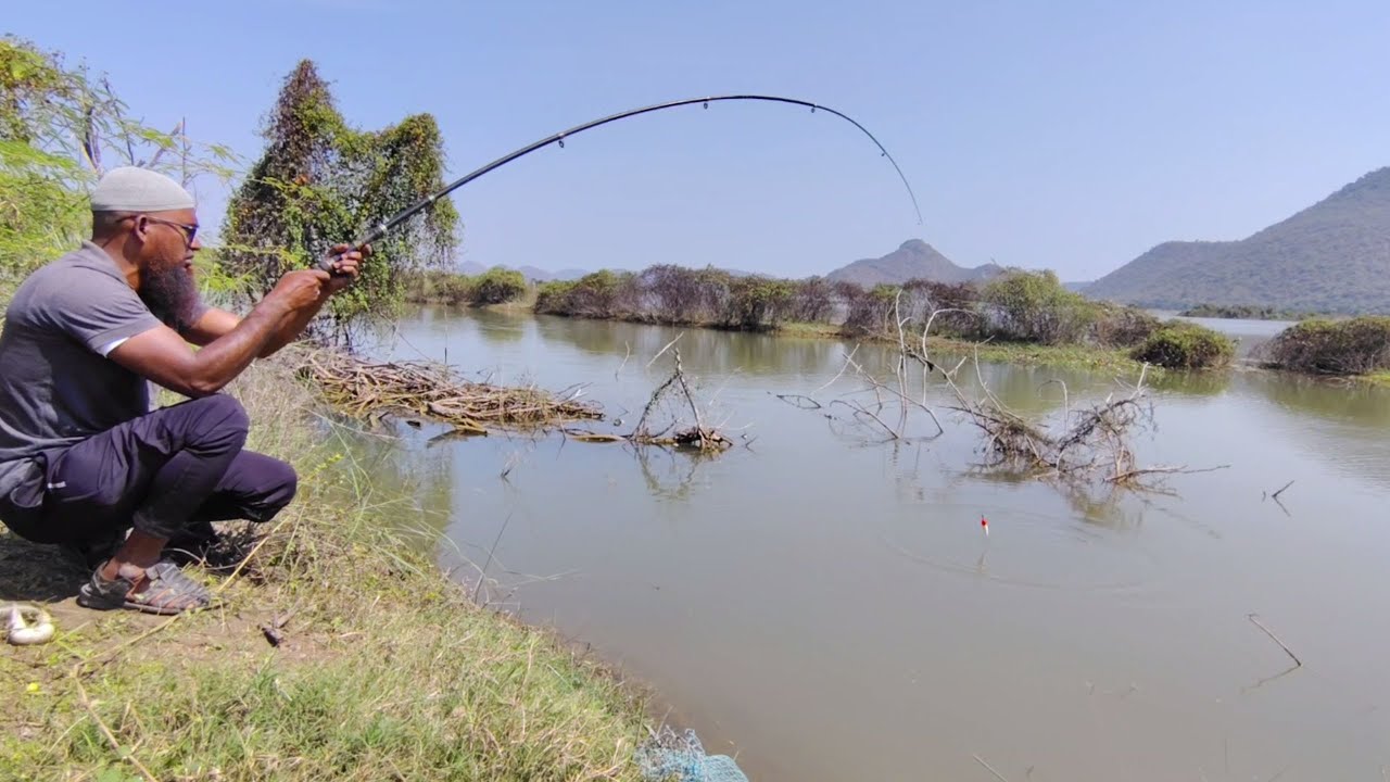 |UNBELIEVABLE FISHING TECHNIQUE| |BAAMFISHING IN VILLAGE| TOP BITE FOR ...