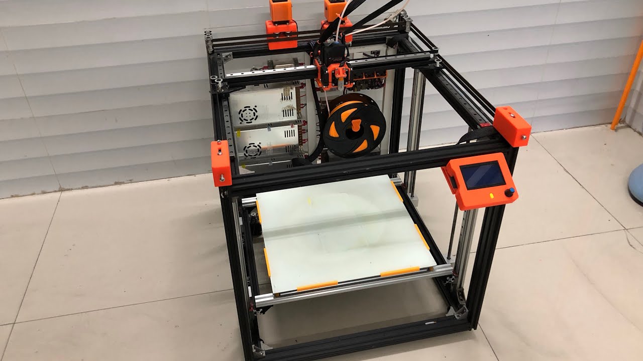 CoreXY 3D printer - YouTube