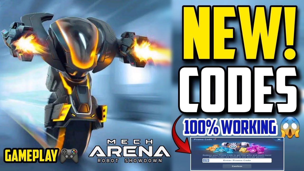 MECH ARENA PROMO CODES FOR FEBRUARY 2025 - MECH ARENA GAMEPLAY‼️- PROMO ...