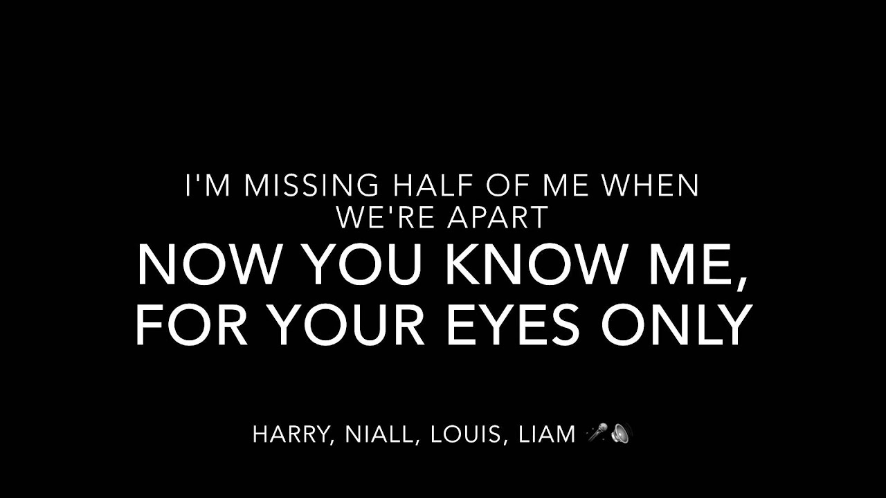 If I could fly by One Direction Lyrics - YouTube