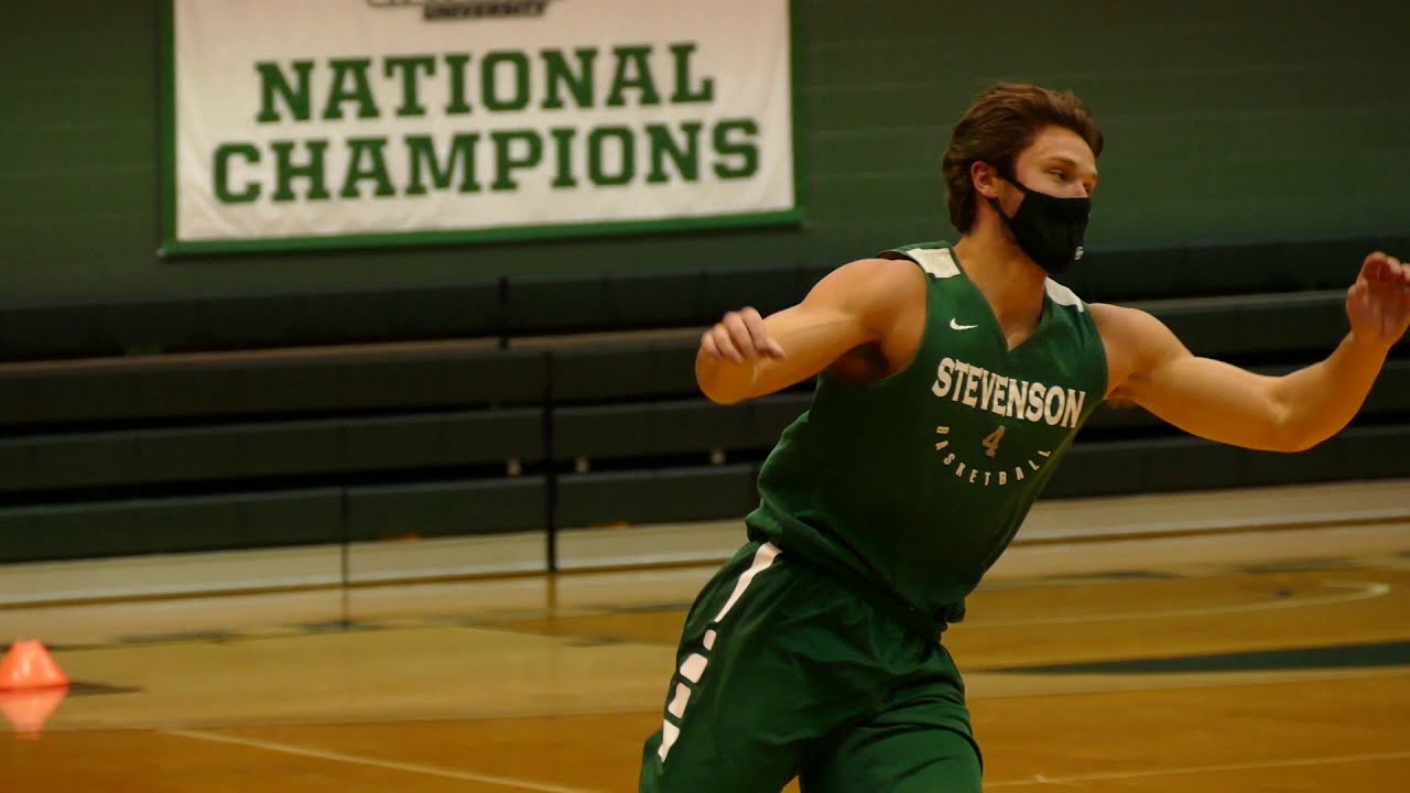 Stevenson Men's Basketball Fall 2020 Practice - YouTube