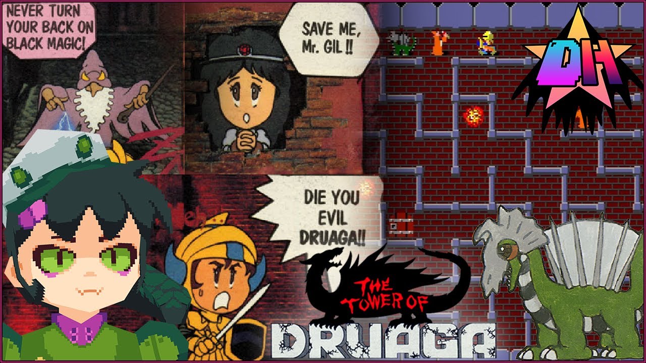 The Tower of Druaga (Arcade) - Playthrough - YouTube
