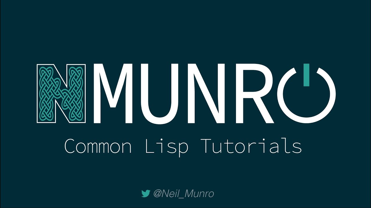 Common Lisp Tutorial 0 Setup Youtube