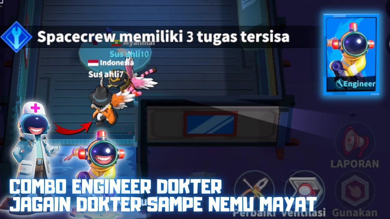 ( GAMEPLAY ENGINEER ) ENGINEER BERUBAH JADI BODYGUARDNYA DOKTER - SUPER ...
