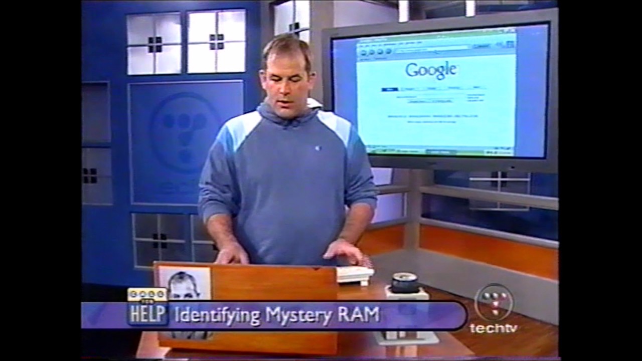 Call For Help on TechTV: Identifying Mystery RAM - YouTube