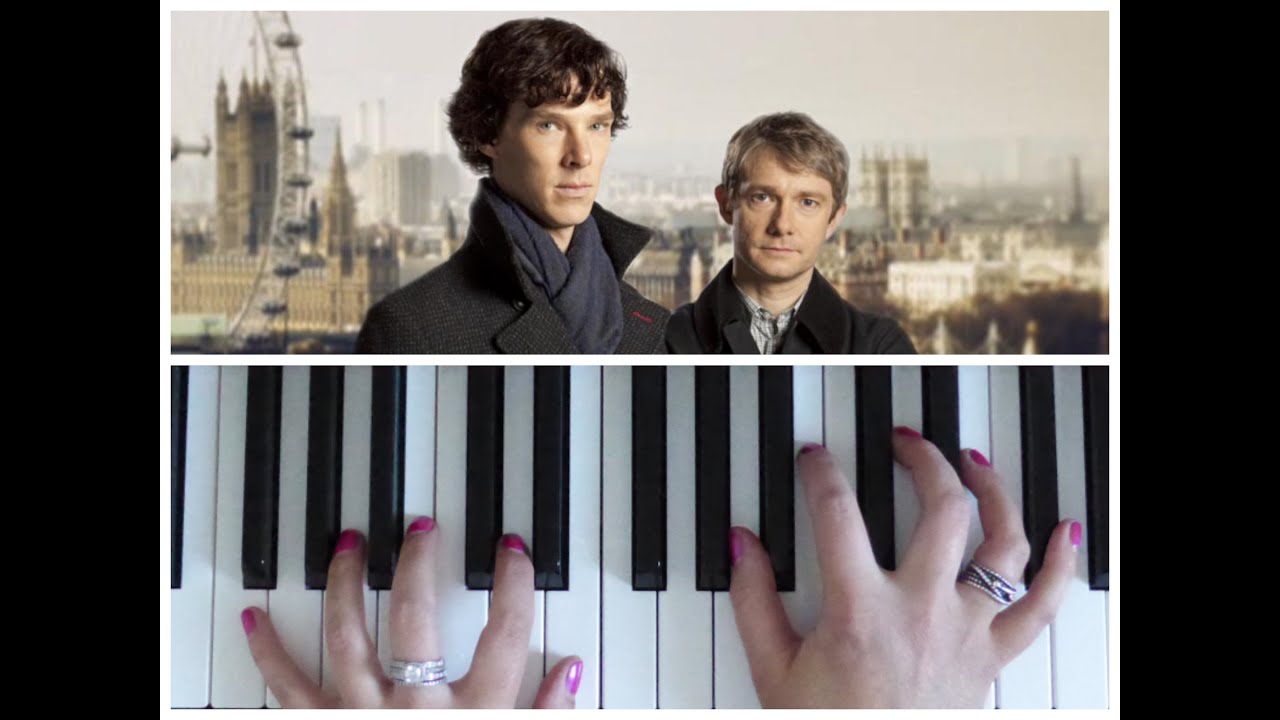 SHERLOCK THEME (BBC) | Easy PIANO Tutorial - YouTube