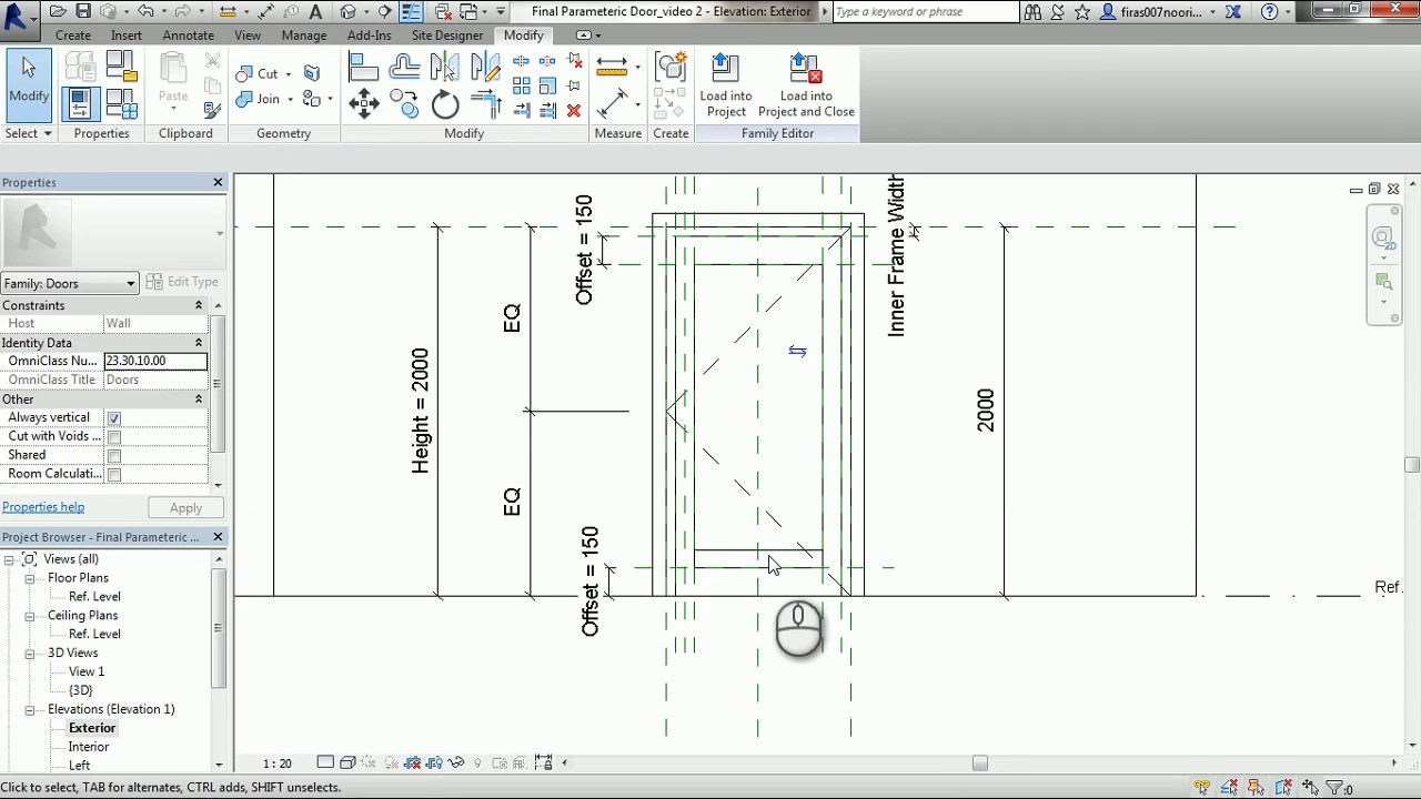 How To Make A Door In Revit Part 2 YouTube how-to-make-a-door-in-revit-part-2-youtube