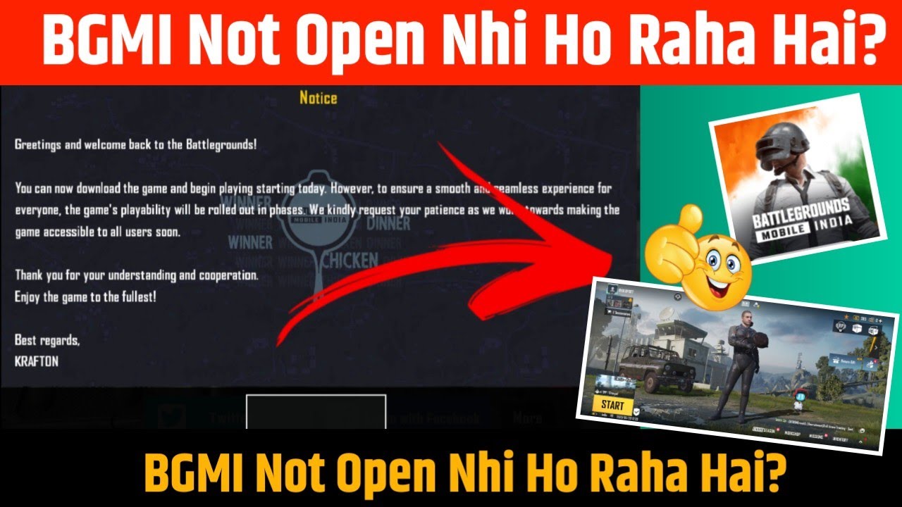 🔥Finally, BGMI Server Opened 🔷 android में BGMI कब चालू होगा🤔 how to ...