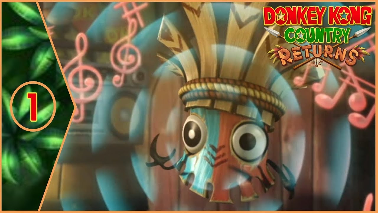 TIKI INVASION! - Donkey Kong Country Returns [100%] | Part 1 - YouTube