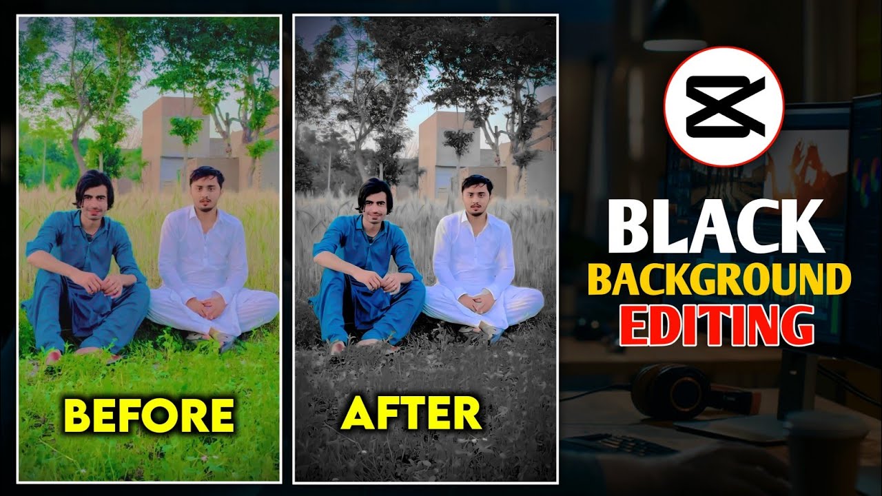Black Background Video Dase Jora Ke, How to make black background ...