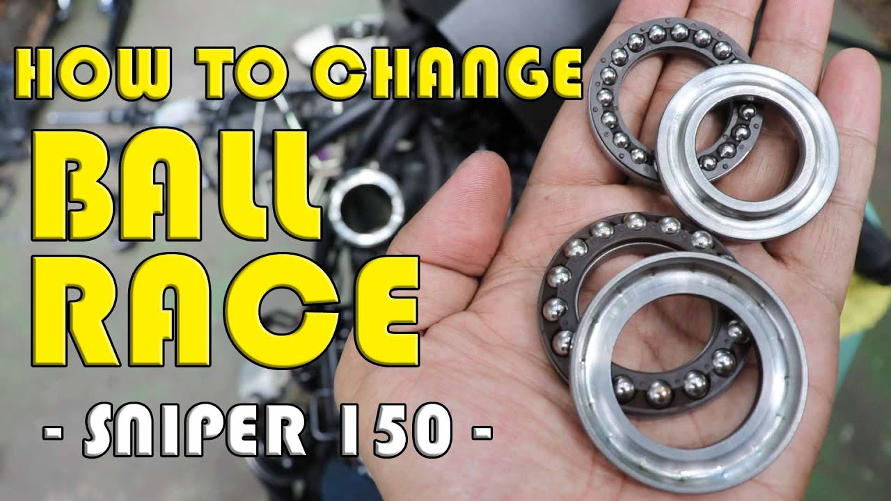 How to Change Ball Race | Yamaha Sniper 150 | Daboys TV - YouTube