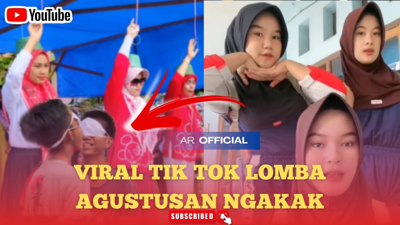 VIRAL TIK TOK LOMBA AGUSTUSAN BIKIN NGAKAK - YouTube