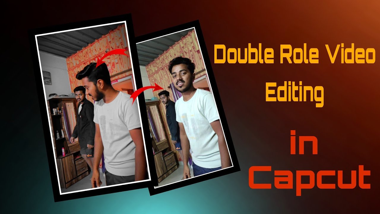double role video editing / double roll reels kaise banaye in capcut ...