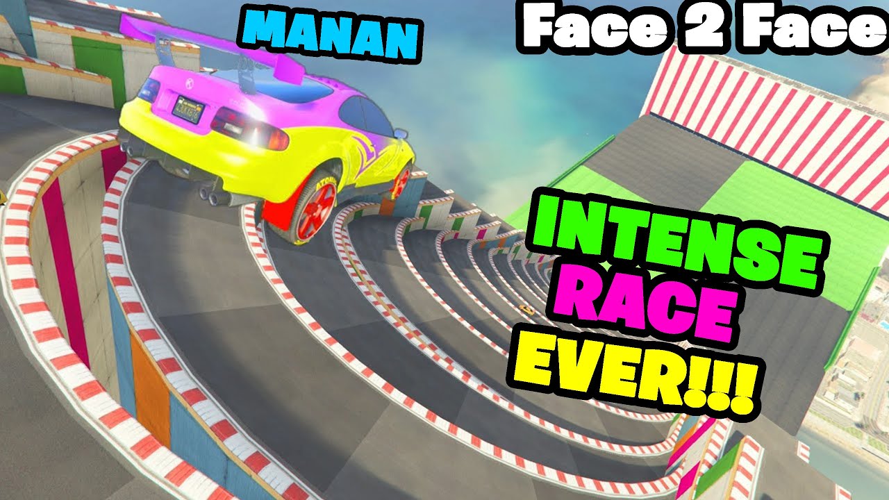 THIS FACE 2 FACE GTA RACE WILL MAKE UR DAY !!! - YouTube