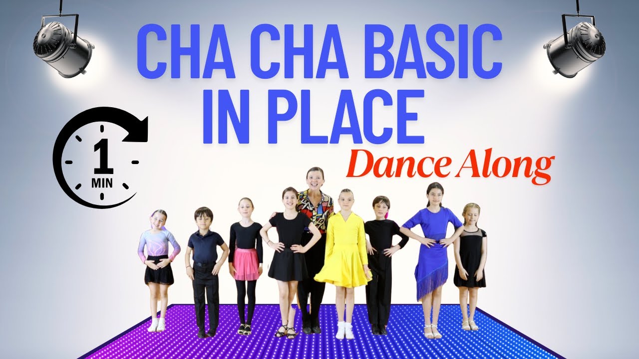 Cha Cha Basic Step in Place – 1 Minute Dance-Along - YouTube