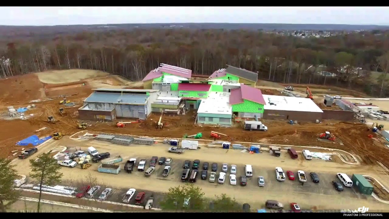 Rebuild Anne E. Moncure Elementary School Site Flight 11/14/18 - YouTube