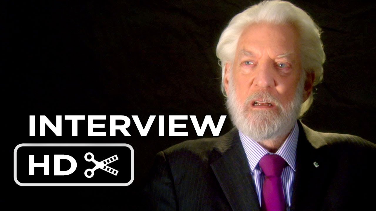 The Hunger Games: Catching Fire Interview - Donald Sutherland (2013) HD ...