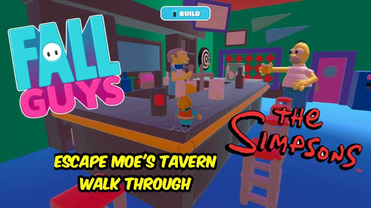 Fall Guys Escape Moe's Walk Through - YouTube