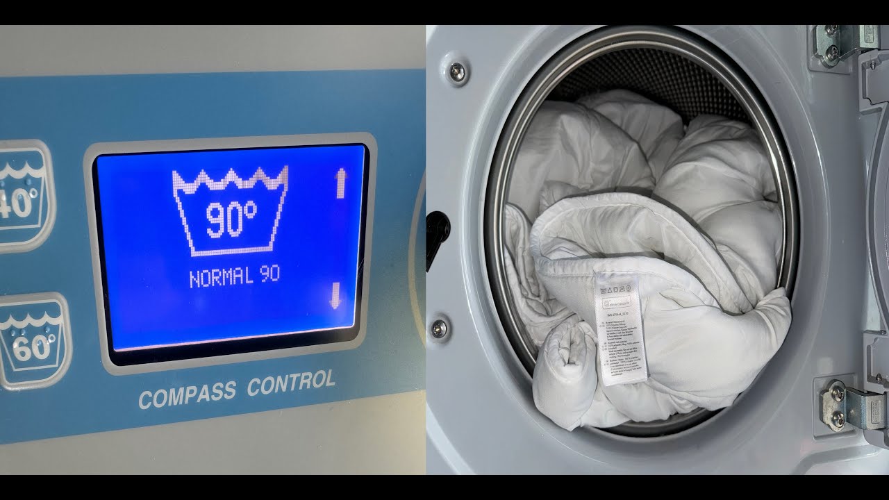 Electrolux Professional W475H Compass - Normal 90°C (Duvet Wash) - YouTube