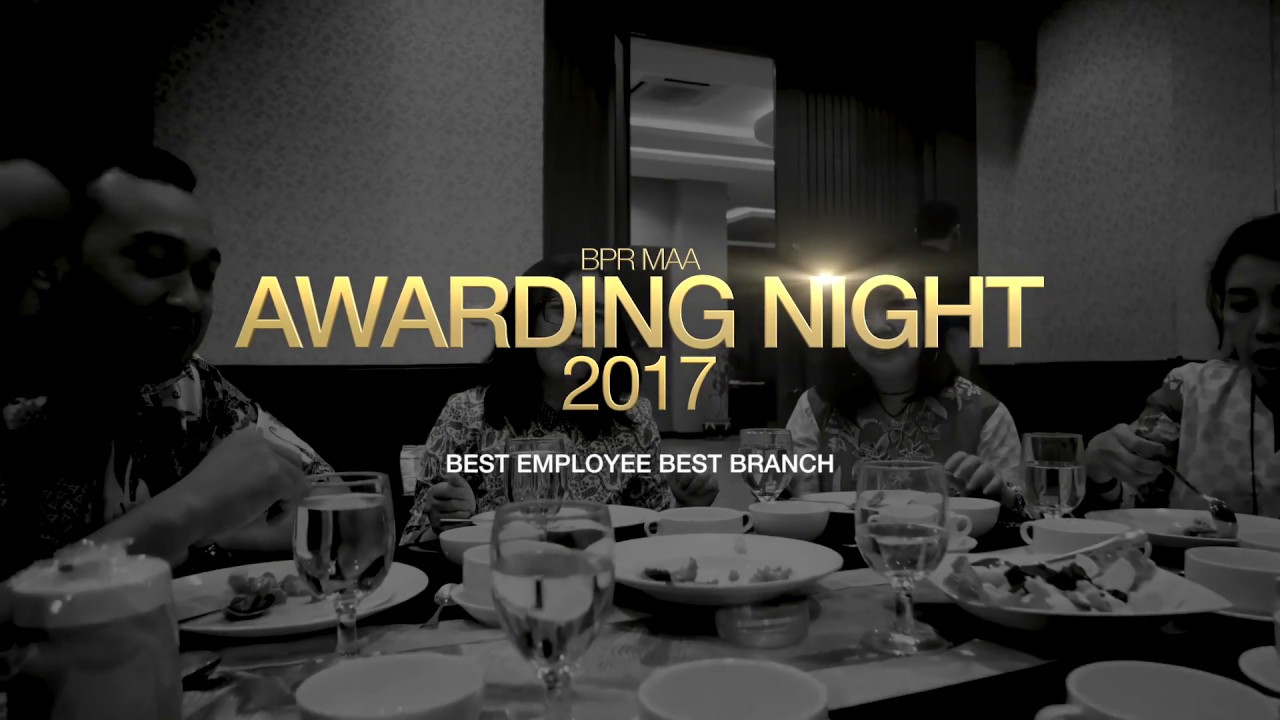 BPR MAA Awarding Night 2017 - YouTube