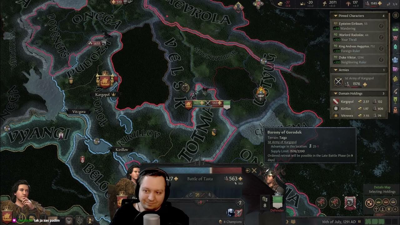 VOD streamu 2024-01-05 - Spýďa pokračuje v řádění s modovanými CK3! - YouTube