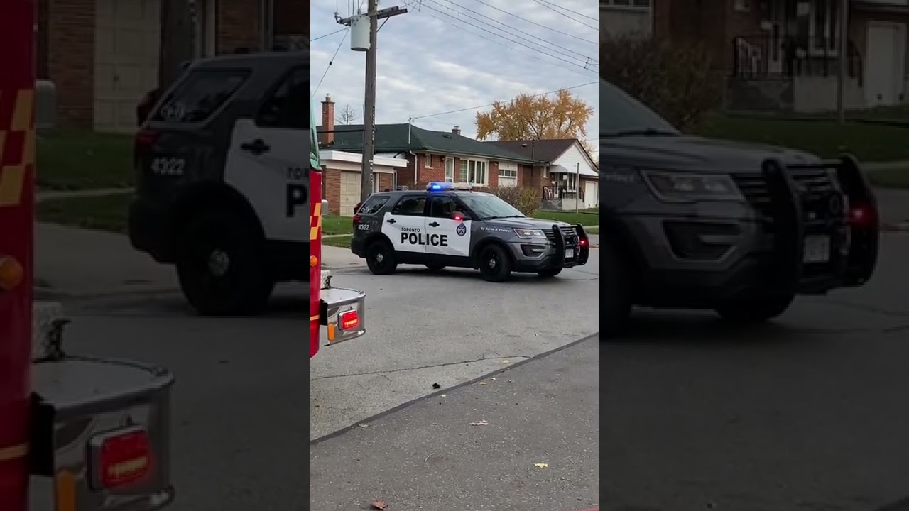Toronto Police Traffic Control - YouTube