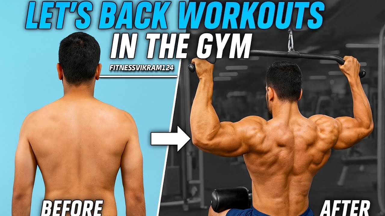 "Back Workout That Builds Real Size & Strength 💪 | Burn Fat & Build ...