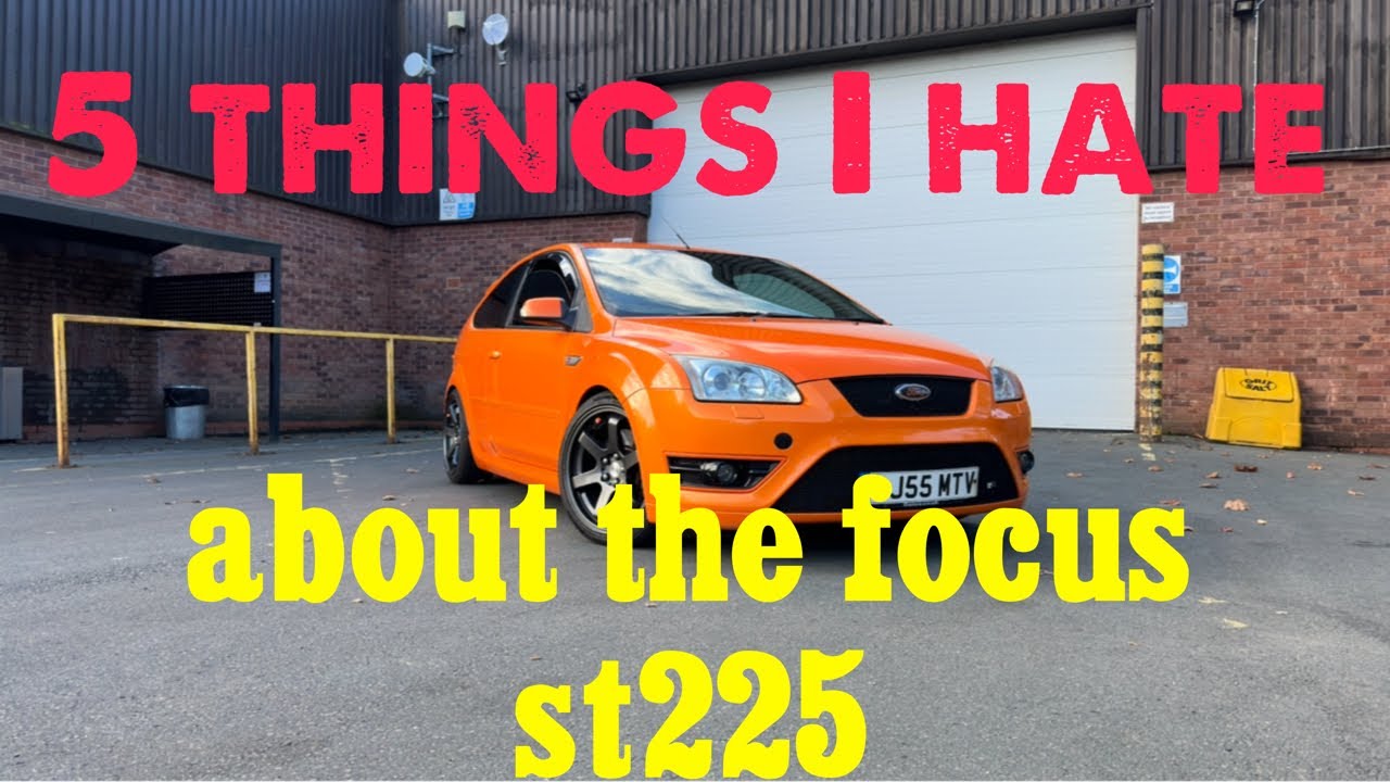 5 things I hate about my focus st225 - YouTube