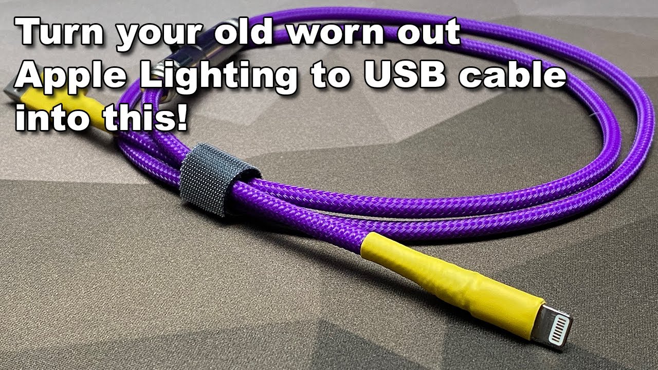 Don't throw away your worn out Lightning to USB cable (insulation fix ...