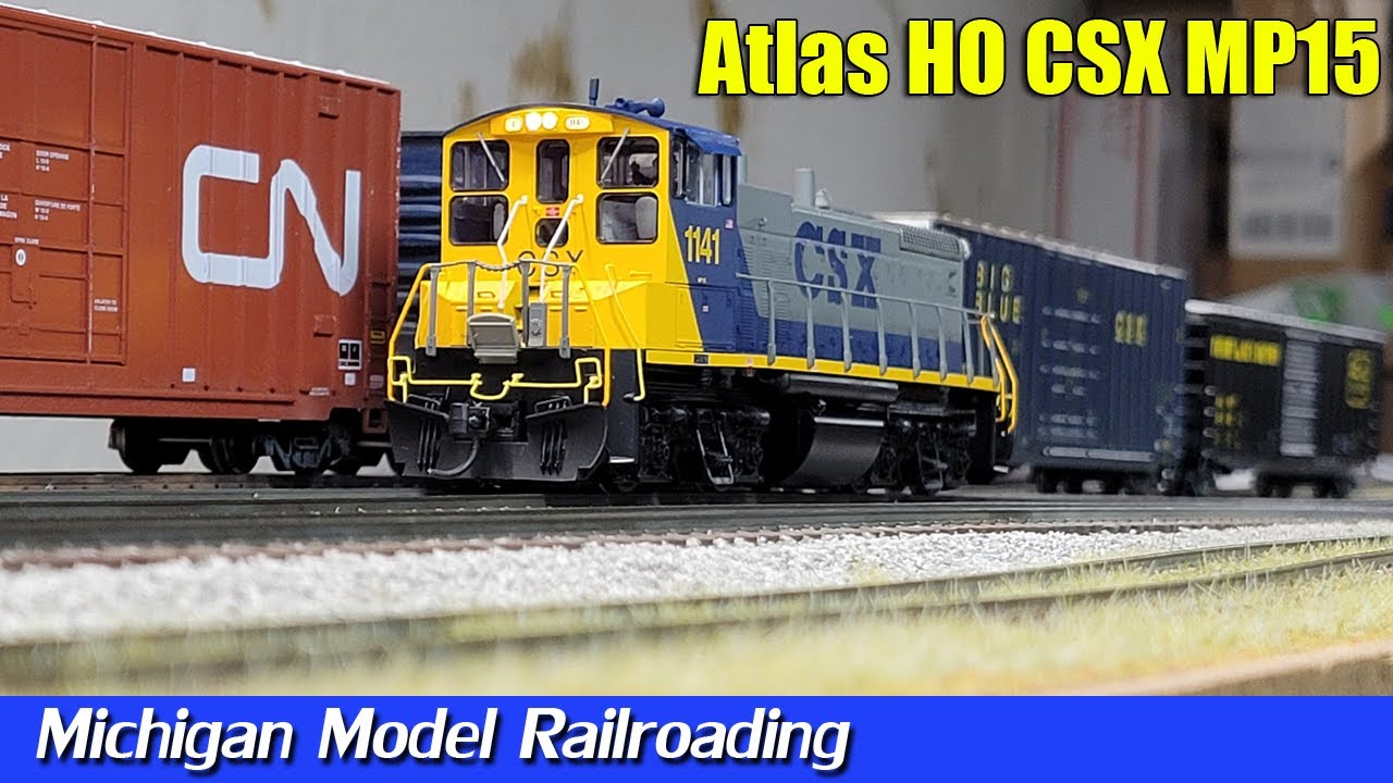 Installing a Tsunami2 DCC Sound Decoder in an Atlas MP15 - YouTube