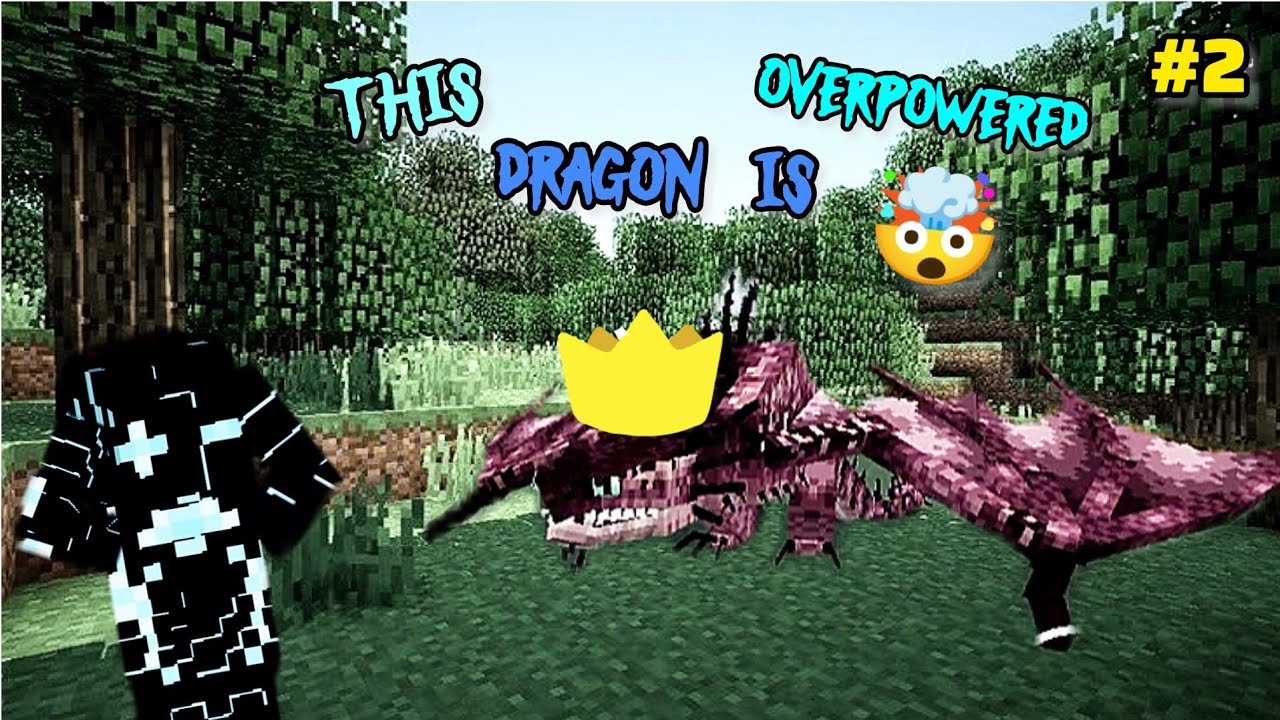 This Dragon 🐉 is WAY too OVERPOWERED 🤯🔥 | #minecraft # ...