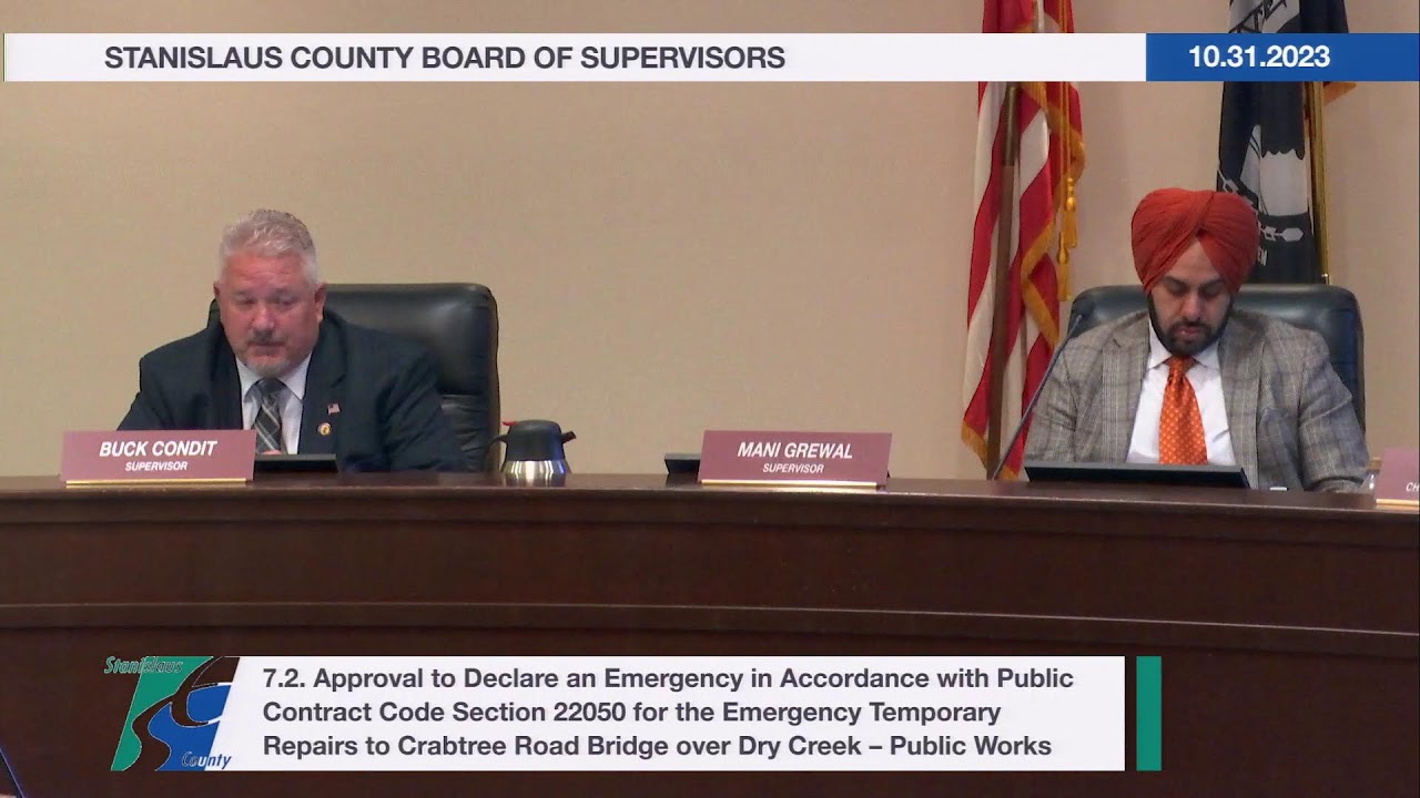 Stanislaus County Board of Supervisors - 2023 10-31 - YouTube