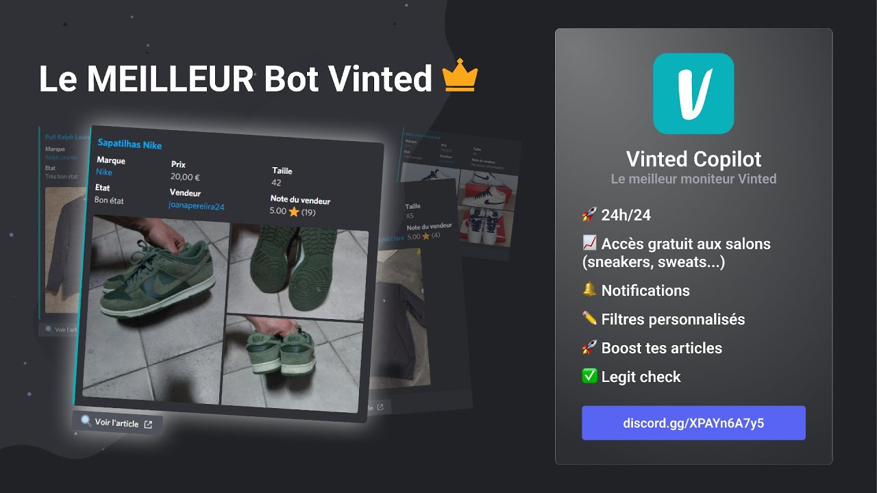 Comment trouver des pépites avec le bot Vinted | Vinted Copilot 🤖 - YouTube