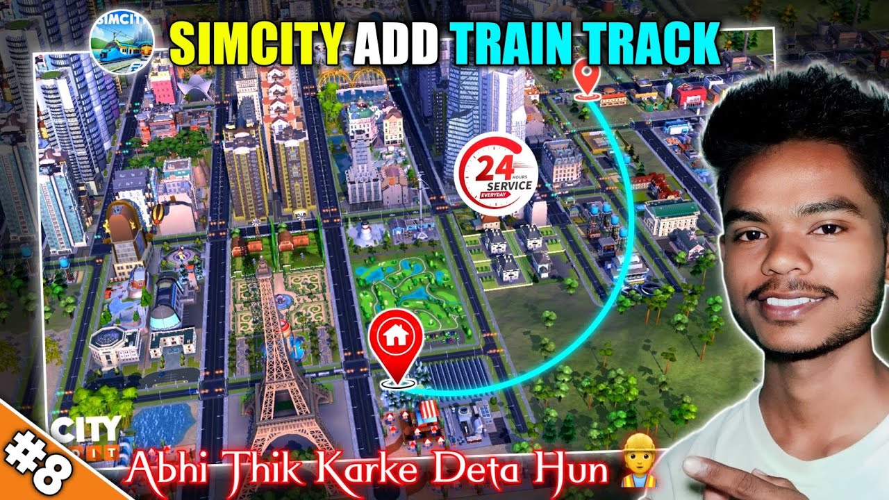 🏙 Simcity Train Track 🚉 New Route And Station Step-By-Step Guide | Sim ...