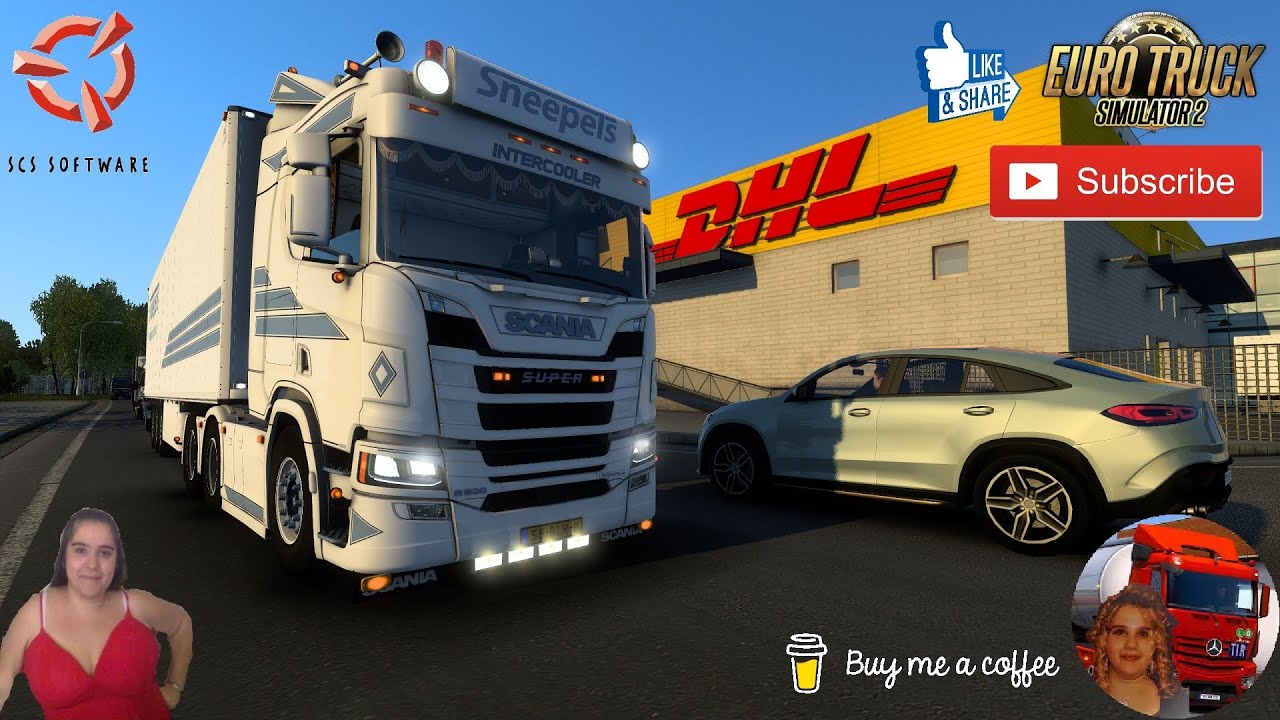 Euro Truck Simulator 2 (1.46) Scania R500 Sneeples & Trailer Schmitz by ...