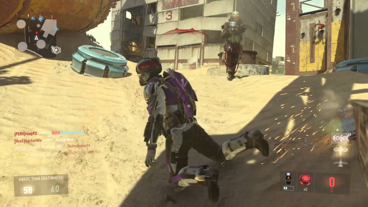 COD AW wtf spawn - YouTube