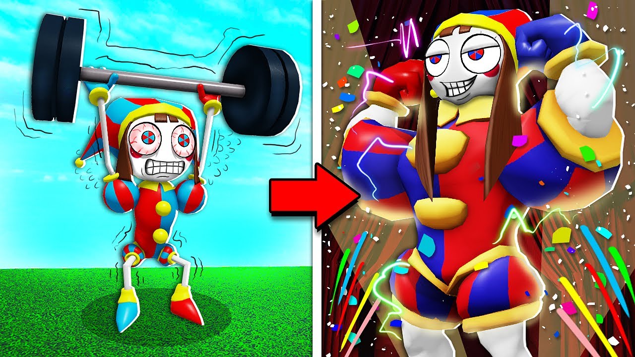 Upgrading POMNI To STRONGEST EVER! (Roblox) - YouTube