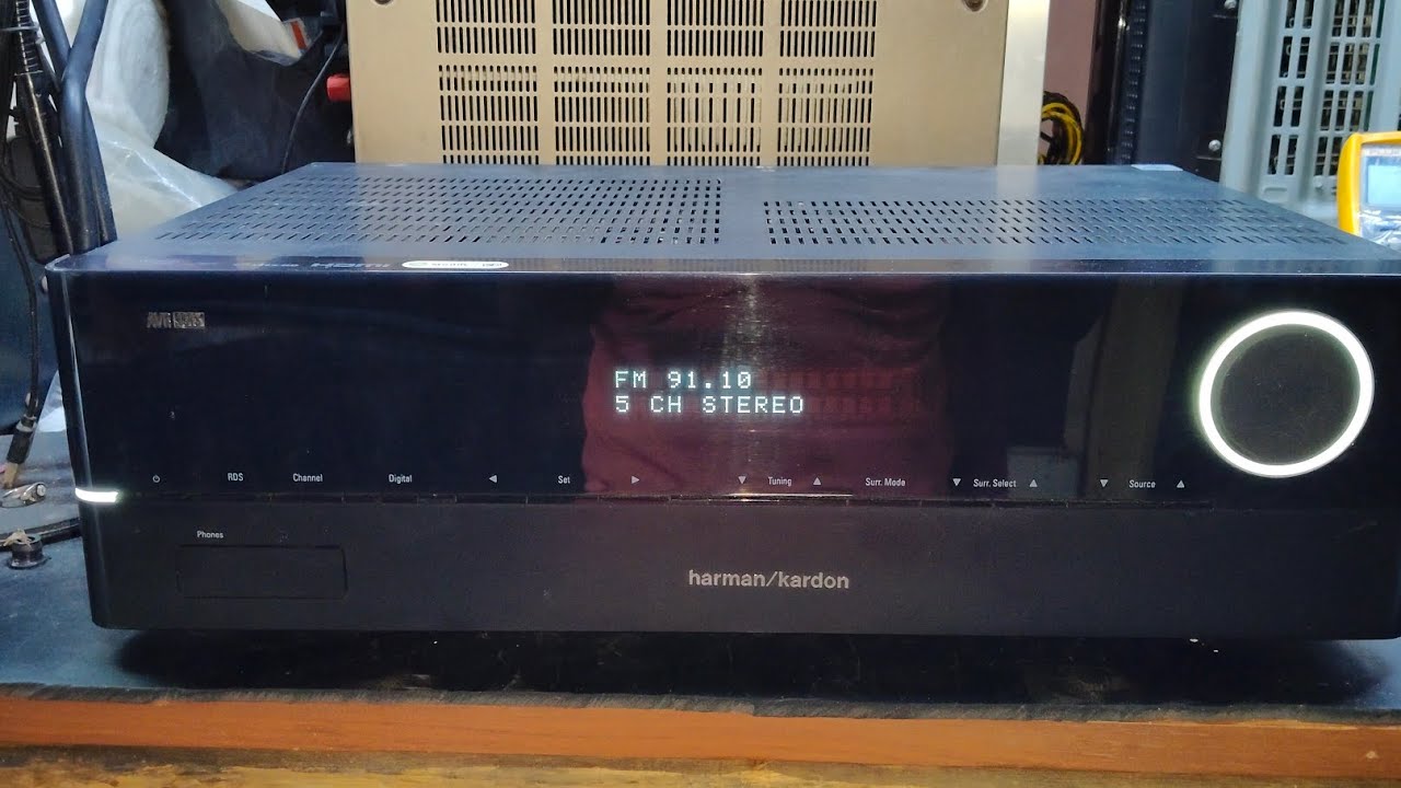 Harman Kardon AVR151S Amplifier Standby Orange Light Blinking Issue ...