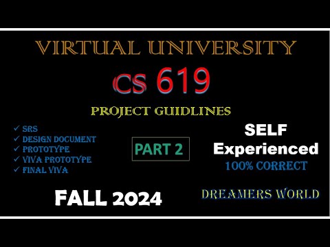 CS 619 final year project complete information | Prototype viva |Final Viva| final deliverable ...