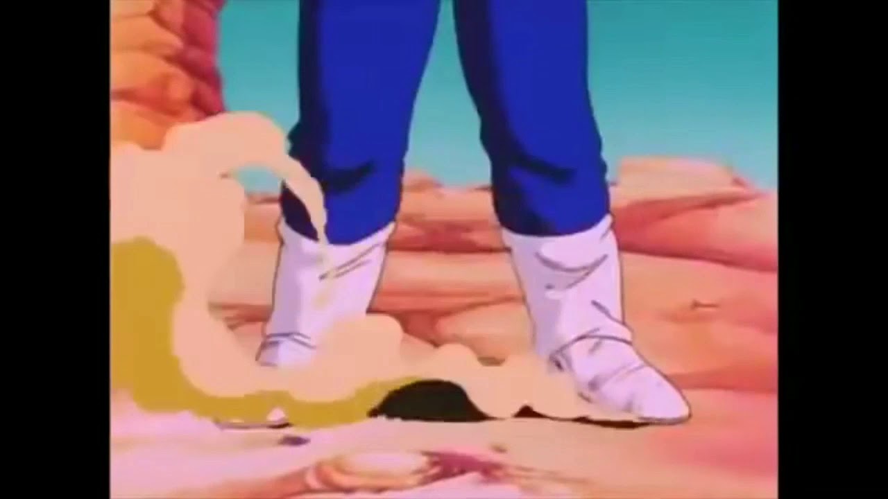 Goku vs Vegeta first time fight #DBZ - YouTube