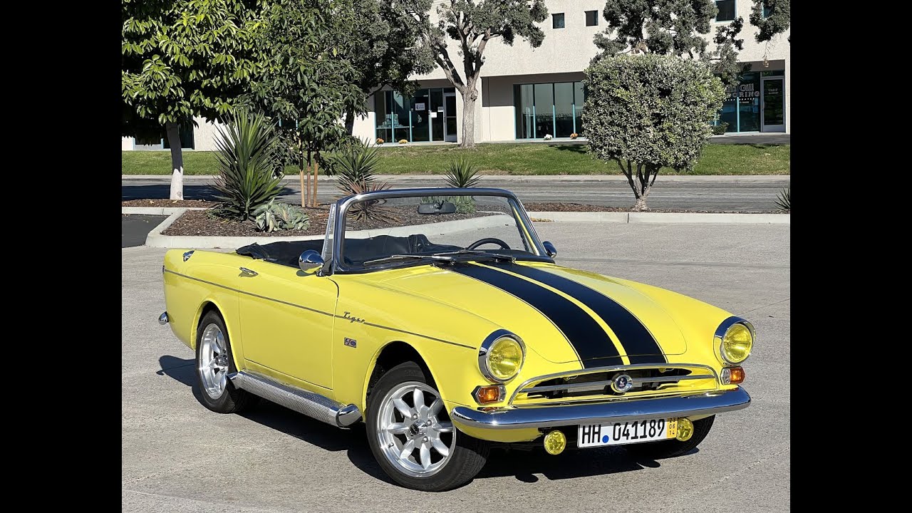 1966 Sunbeam Tiger . . . Performance check! - YouTube