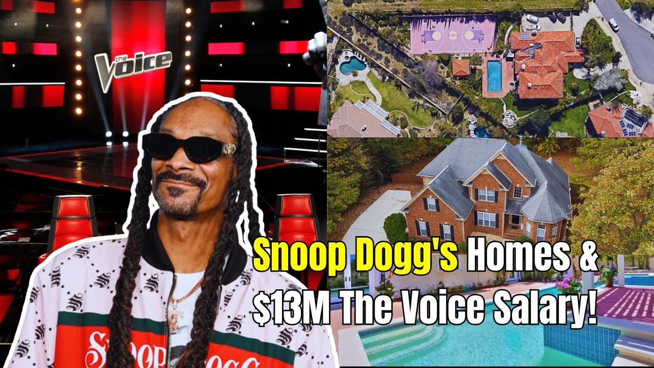 Snoop Dogg’s $13M 'The Voice' Payday, Homes & Career Moves! - YouTube